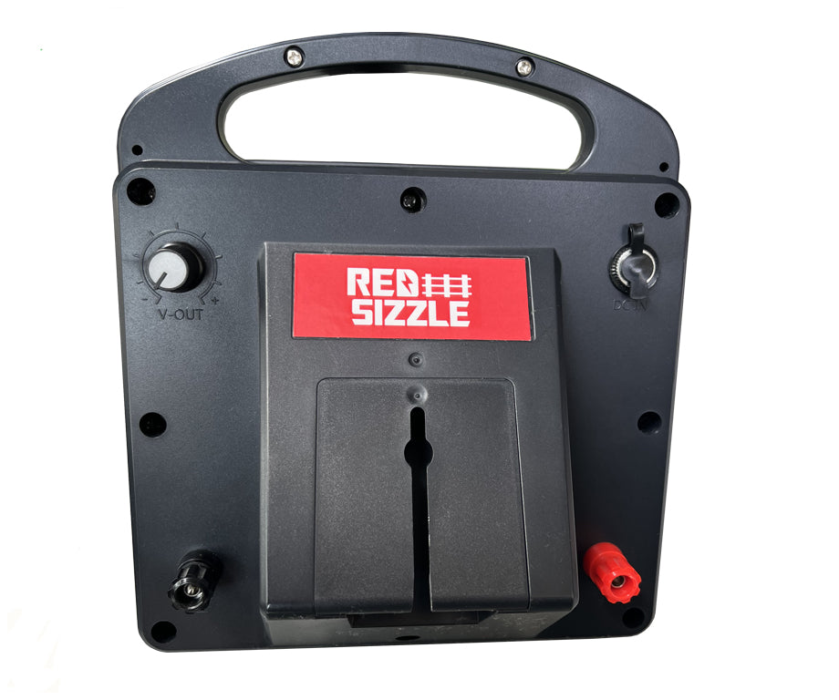 Red Sizzle 1 Mile Solar Powered Fence Energizer, Fast Shipping ...